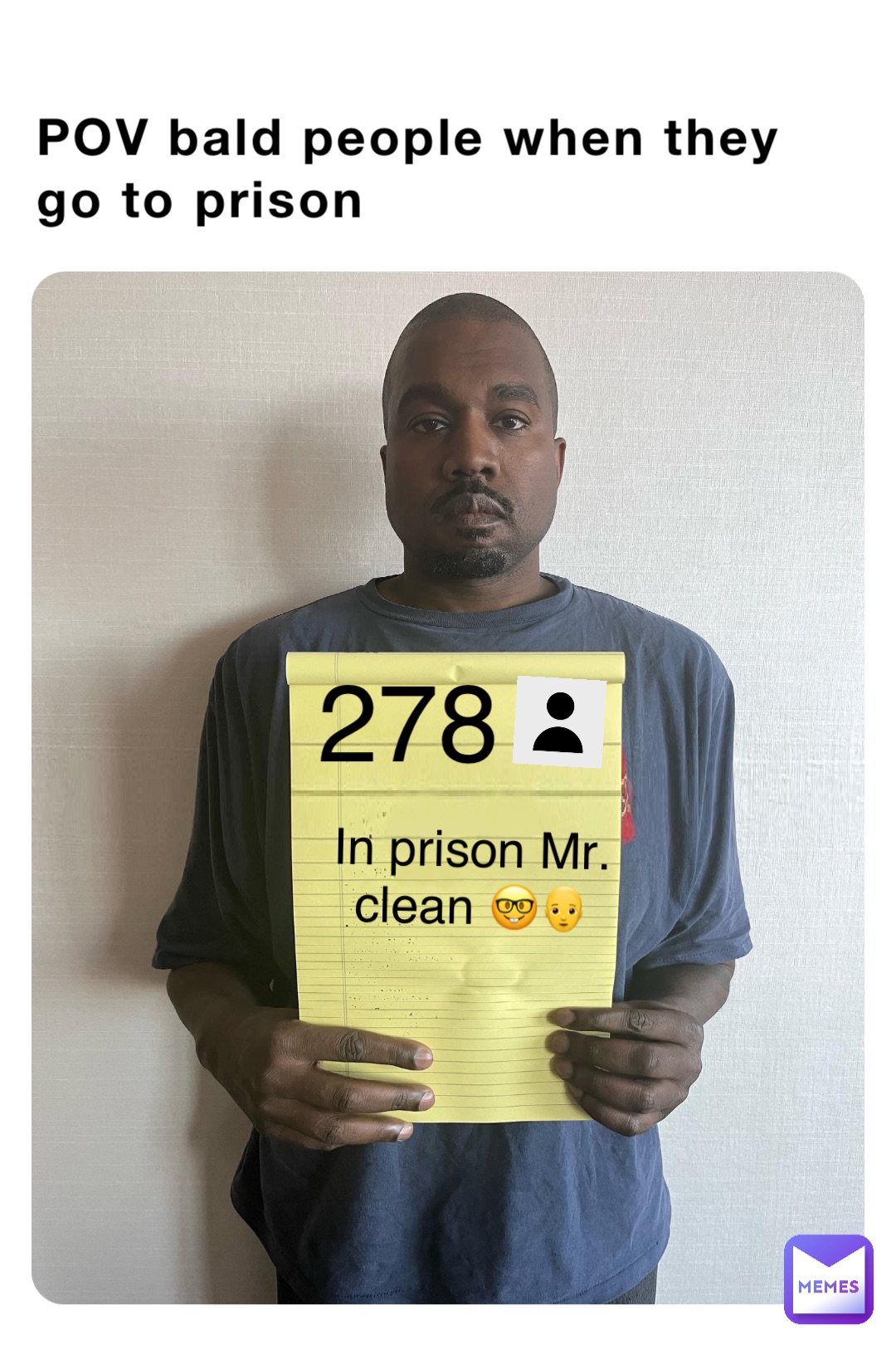 POV bald people when they go to prison In prison Mr. clean 🤓🧑‍🦲 278 ...