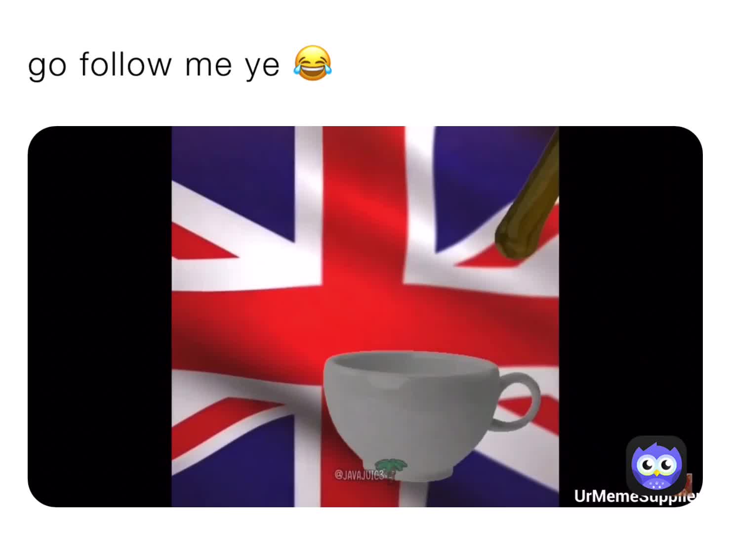 go follow me ye 😂 | @F.U.N69 | Memes