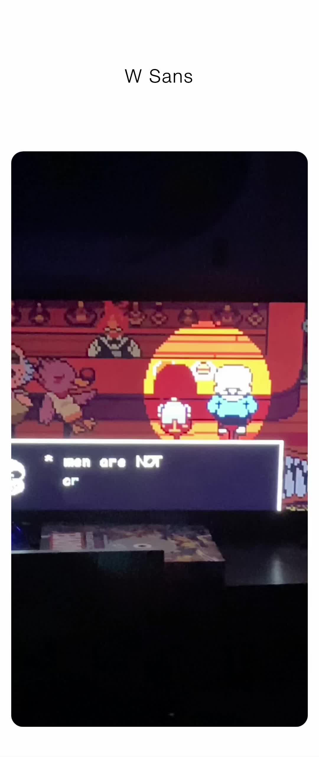 W Sans | @RandomPersonMemes | Memes