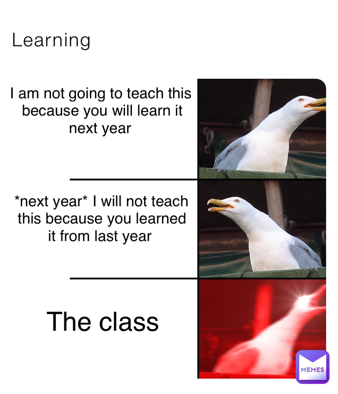 Learning I am not going to teach this because you will learn it next ...