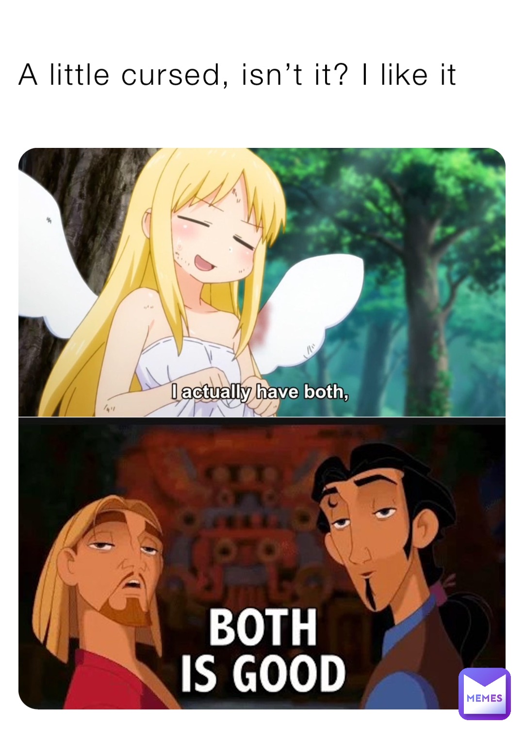 A little cursed, isn’t it? I like it | @cloudybogdan | Memes