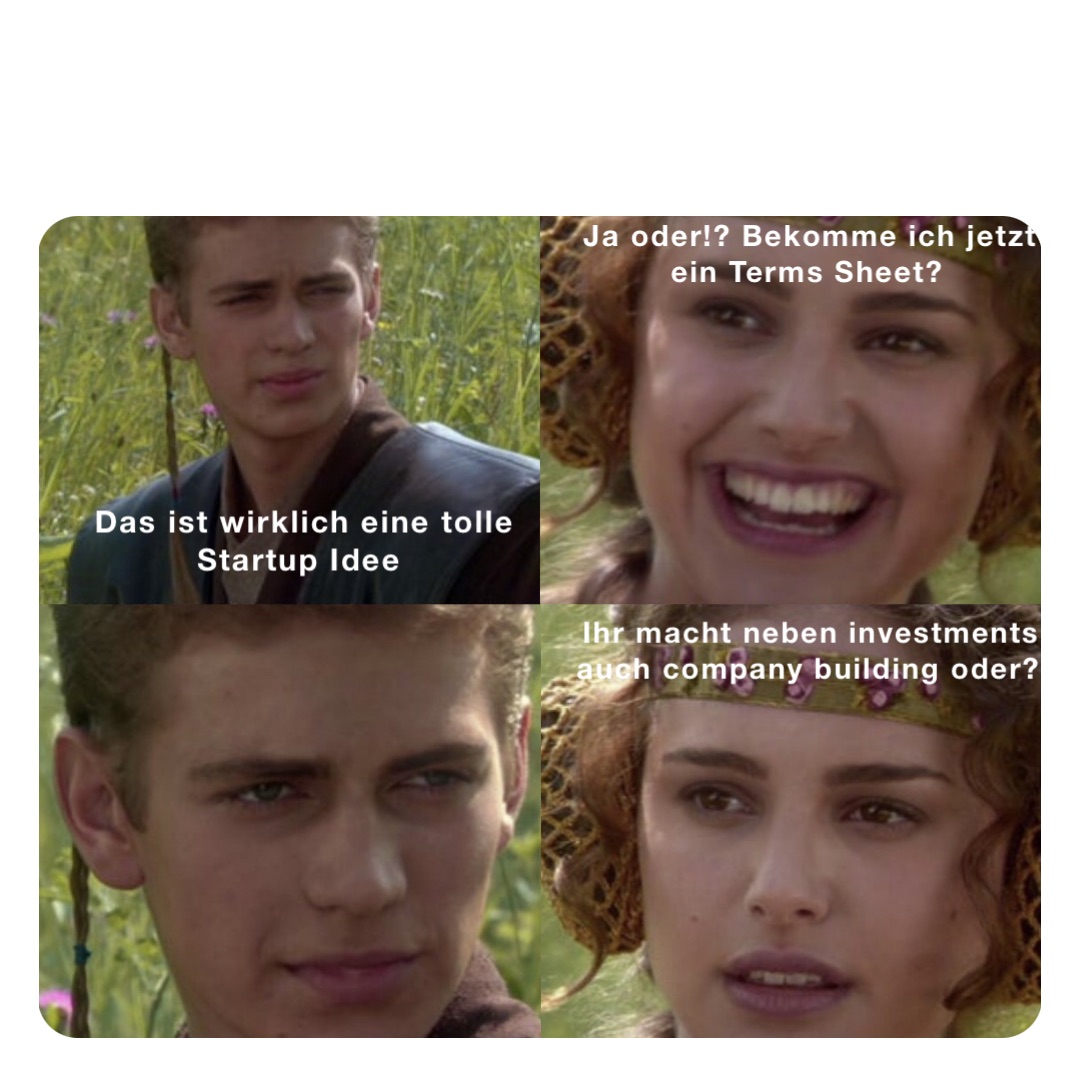 Das ist wirklich eine tolle Startup Idee Ja oder!? Bekomme ich jetzt ...