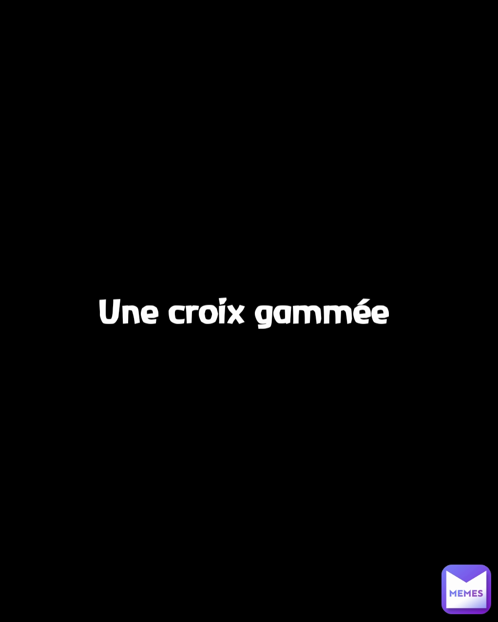 Une croix gammée | @MissieGee | Memes