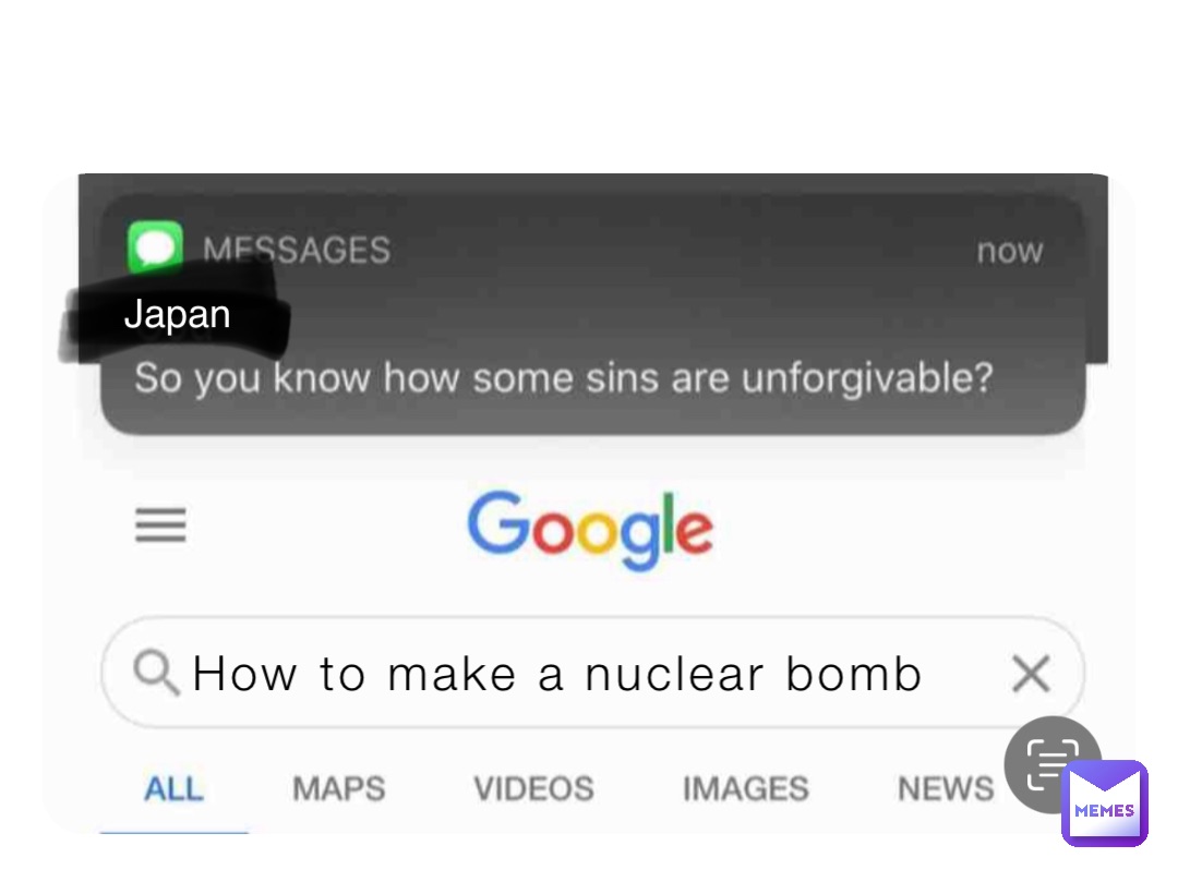 How to make a nuclear bomb Japan | @AMemerWithAMullet | Memes