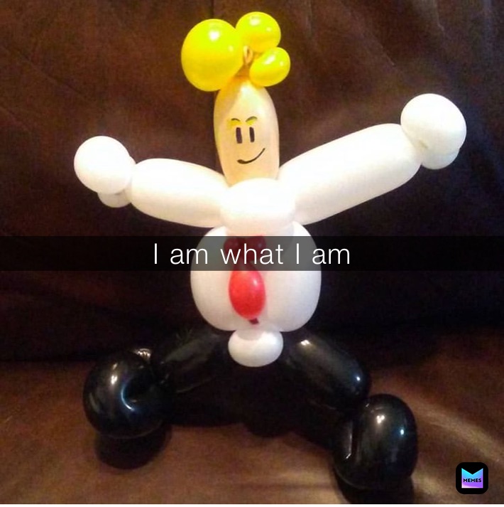 I am what I am | @MargaretC2020 | Memes