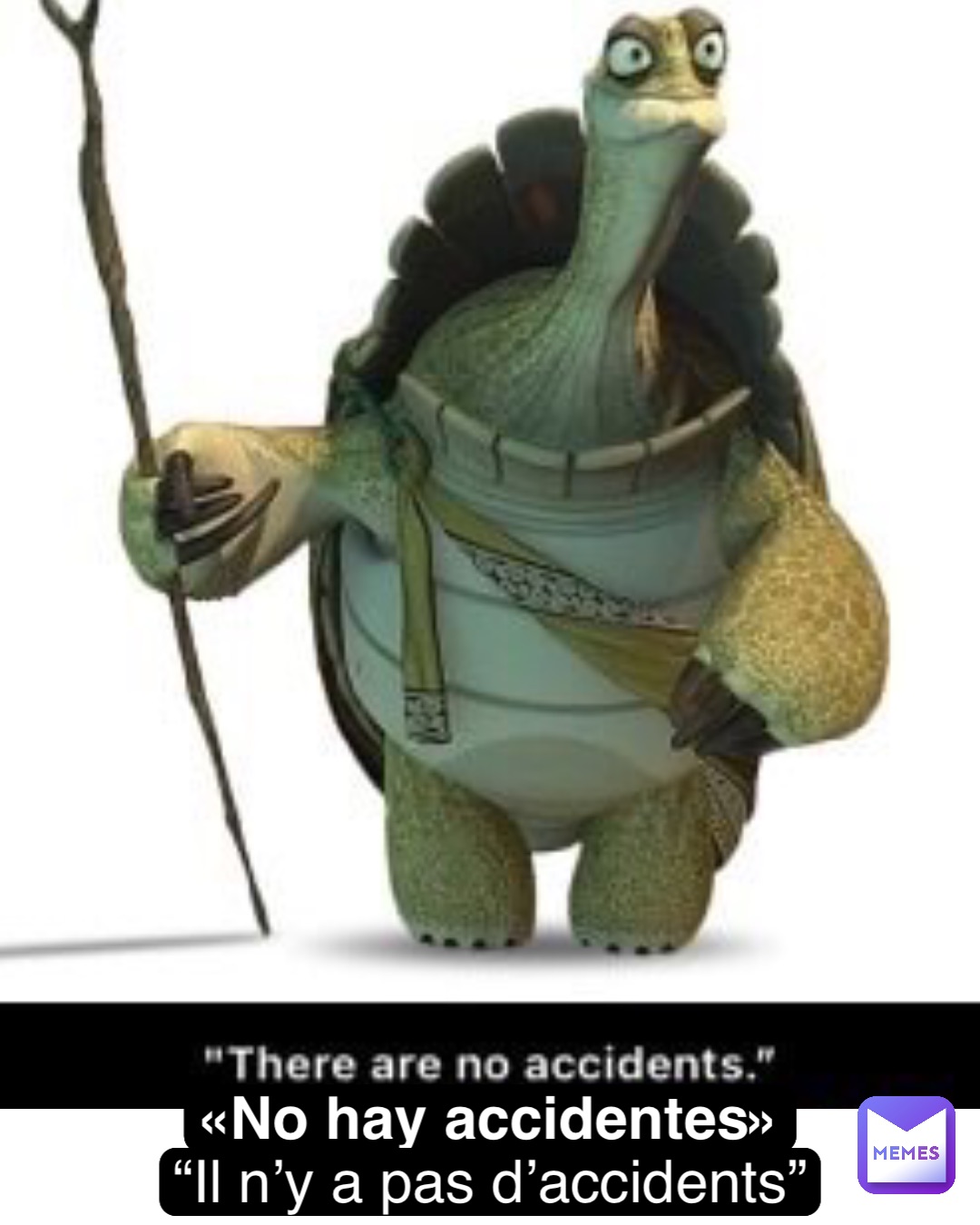 «No hay accidentes» “Il n’y a pas d’accidents” | @Comrade_John_Wick | Memes