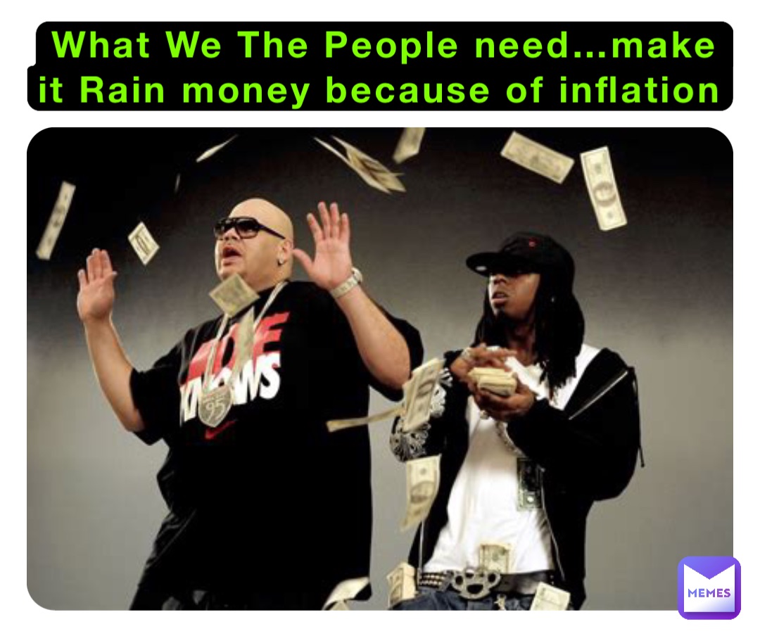 Make It Rain Money Meme