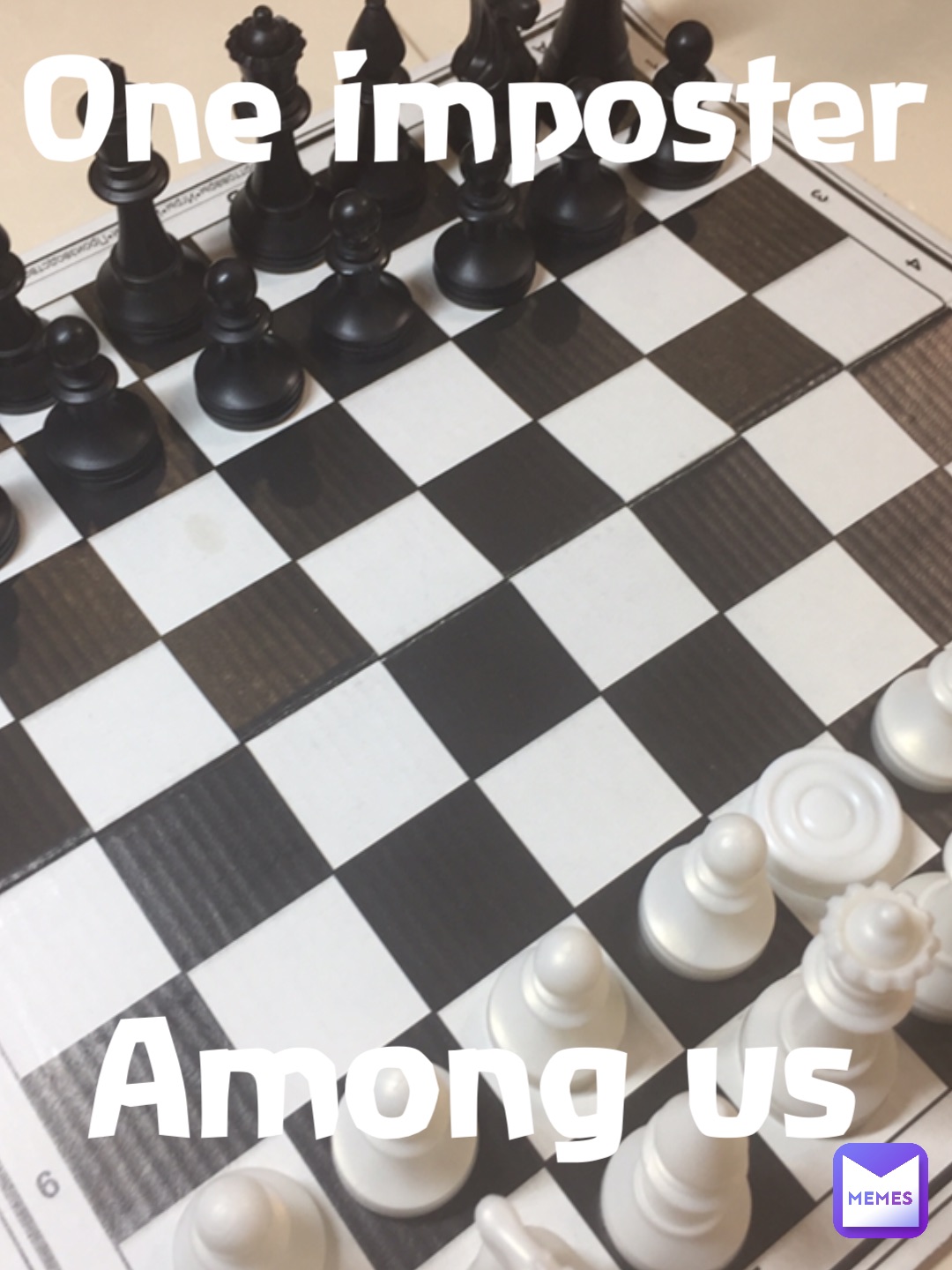 One imposter Among us | @Nodsgame | Memes