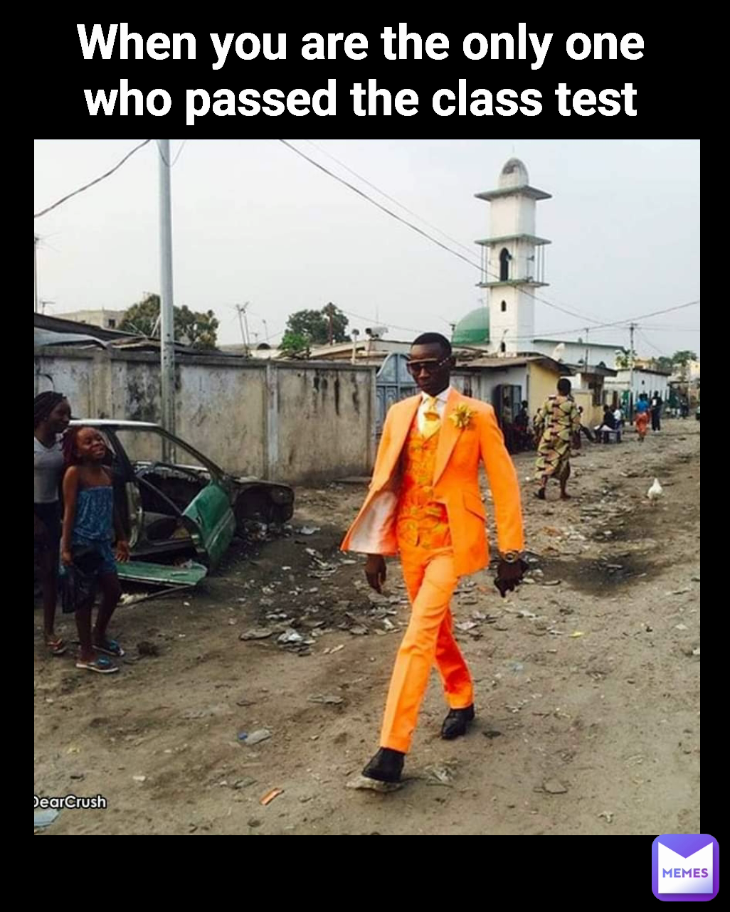 When you are the only one who passed the class test | @Laughingcountry ...