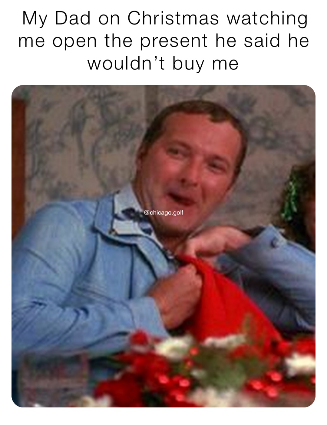 My Dad on Christmas watching me open the present he said he wouldn’t ...