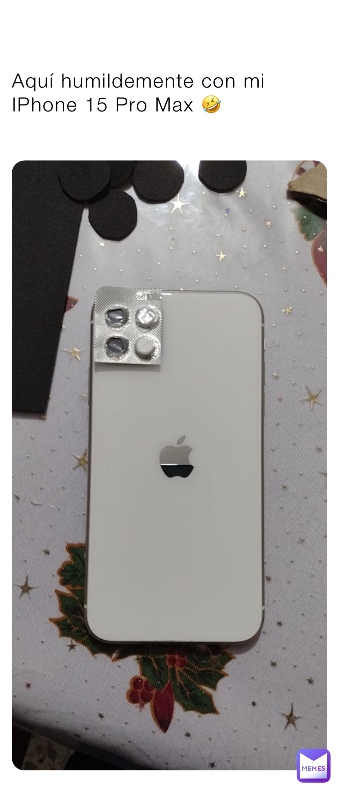 Aquí humildemente con mi IPhone 15 Pro Max 🤣 ...