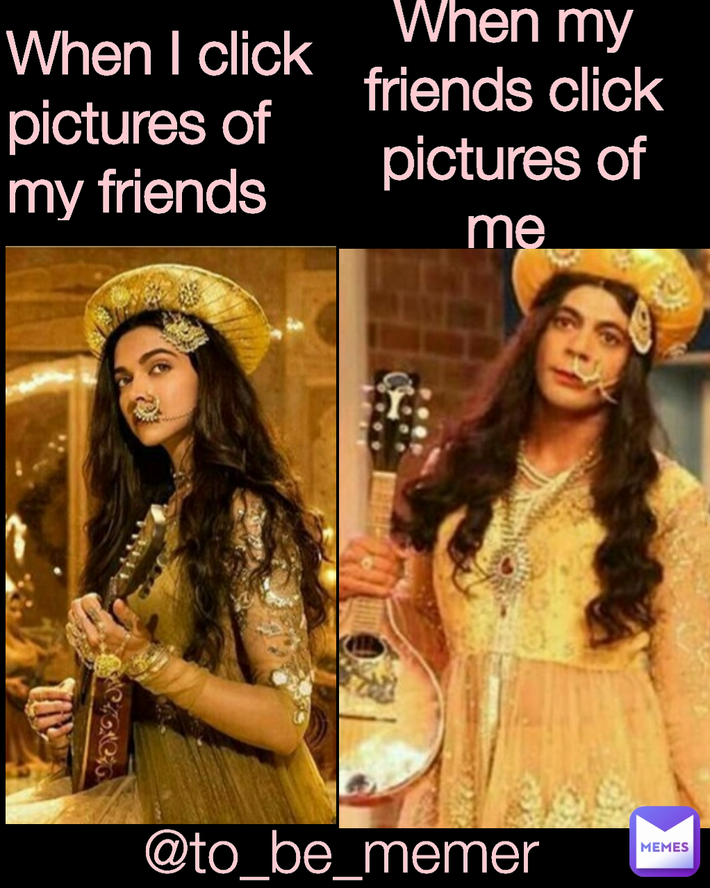 When my friends click pictures of me When I click pictures of my ...