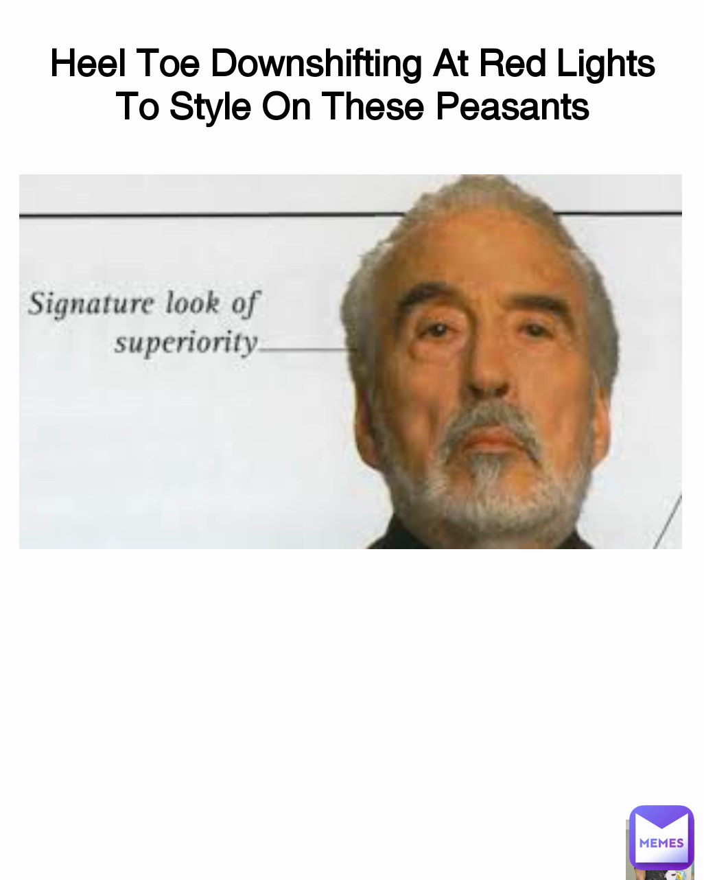 Heel Toe Downshifting At Red Lights To Style On These Peasants ...