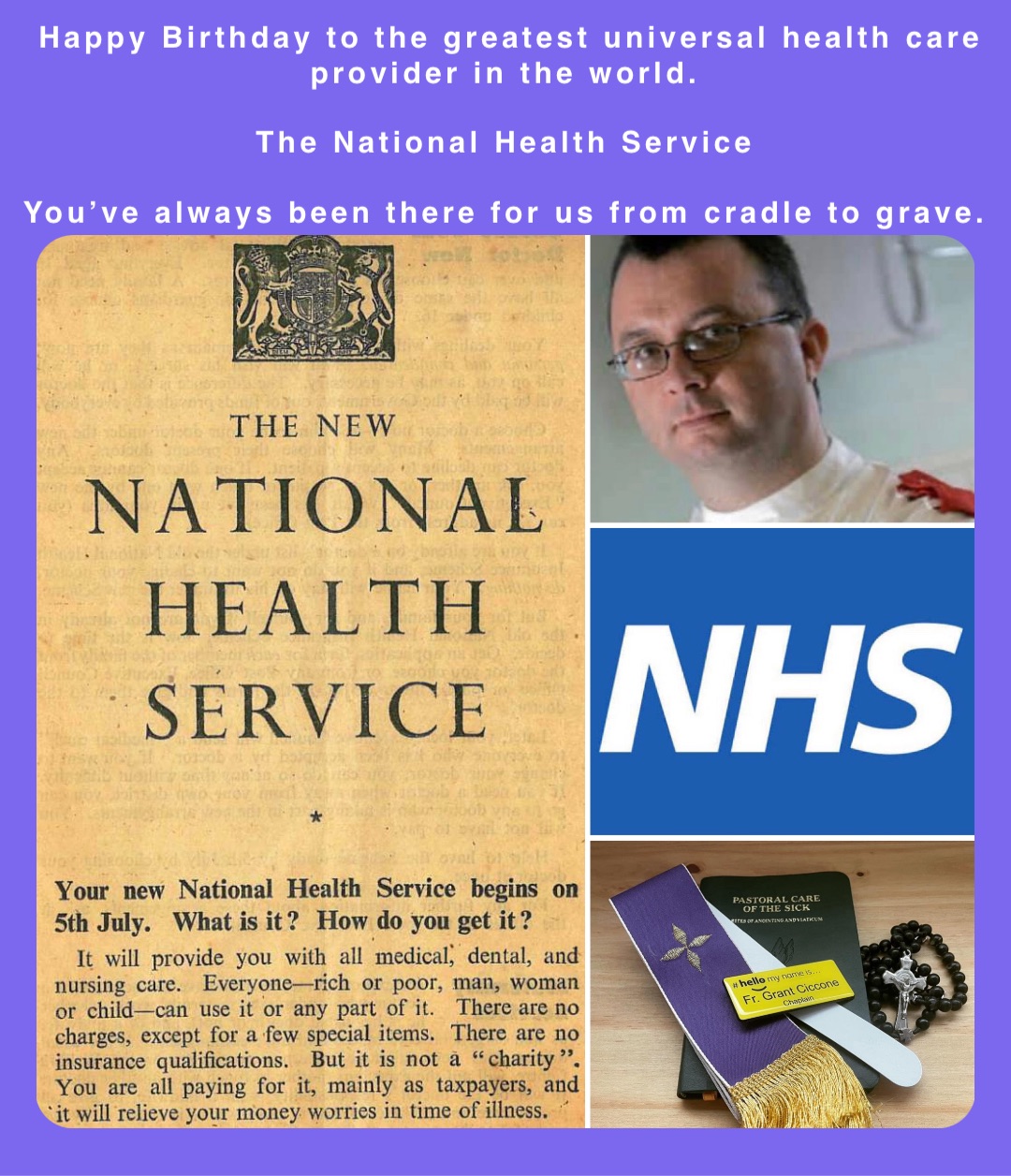 Happy Birthday to the greatest universal health care provider in the ...