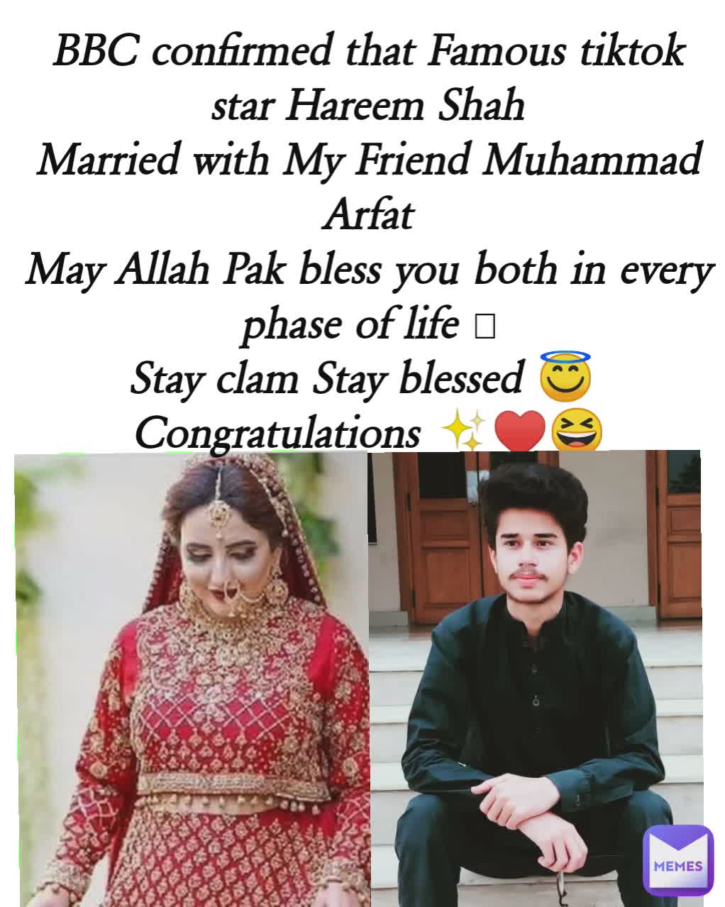 BBC confirmed that Famous tiktok star Hareem Shah Married with My ...