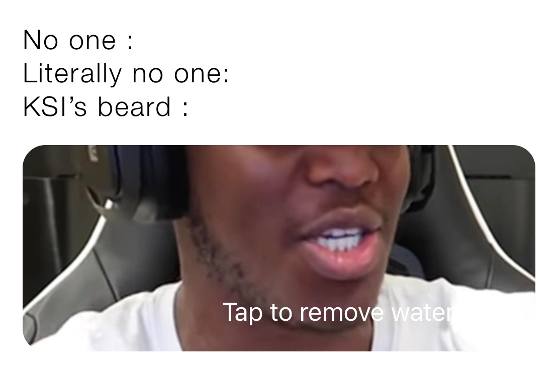 No Beard Meme
