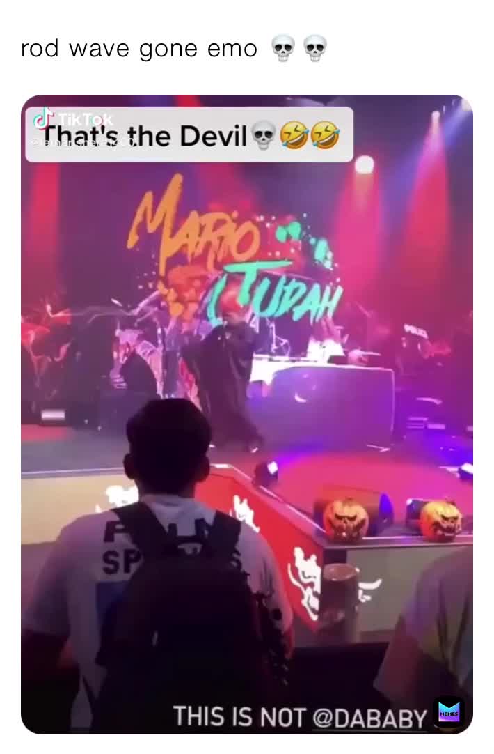 rod wave gone emo 💀💀 | @being_held_at_gunpoint | Memes