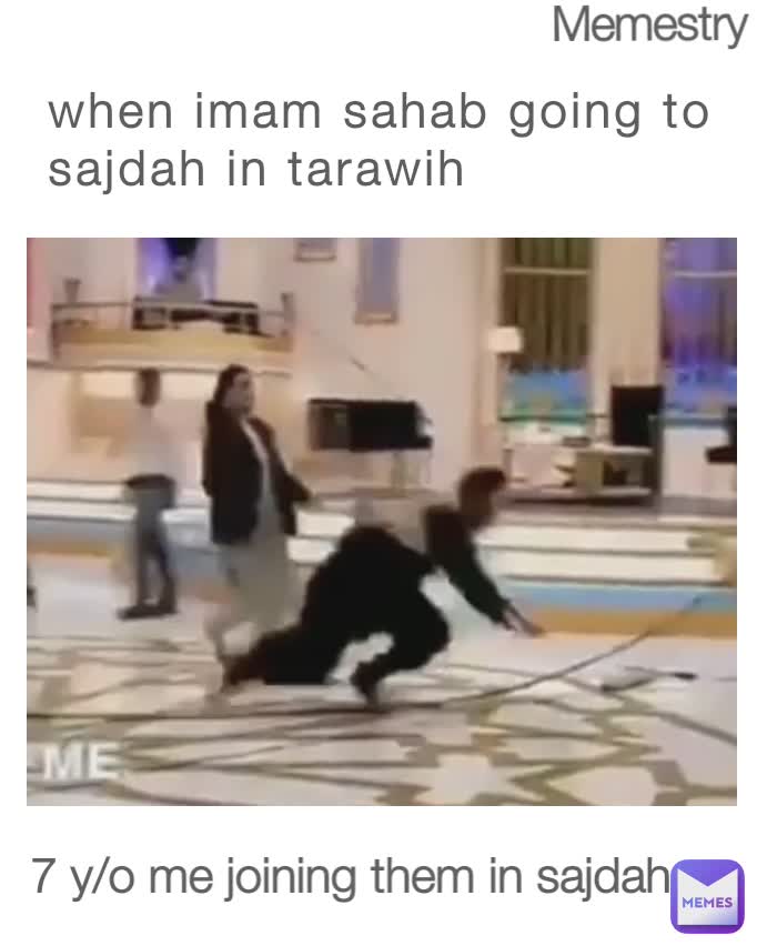 7 y/o me joining them in sajdah when imam sahab going to sajdah in ...