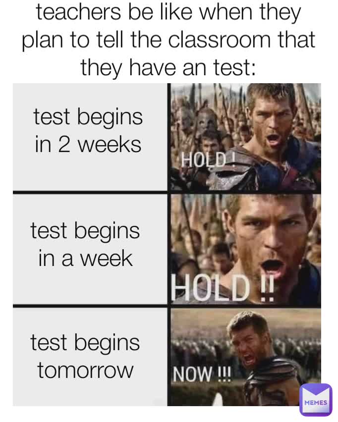 test begins in 2 weeks test begins tomorrow test begins in a week ...