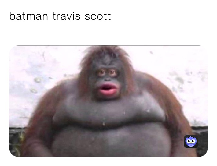 batman travis scott | @oli_lxbbe | Memes
