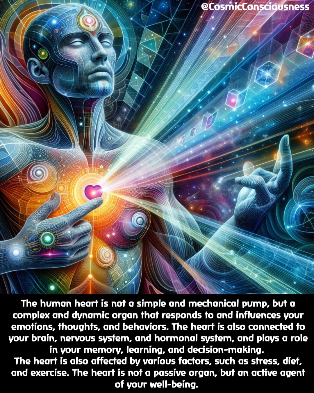 The human heart is not a simple and mechanical pump, but a complex and ...