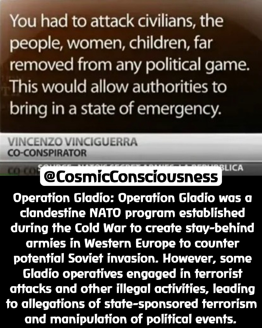 Operation Gladio: Operation Gladio was a clandestine NATO program ...