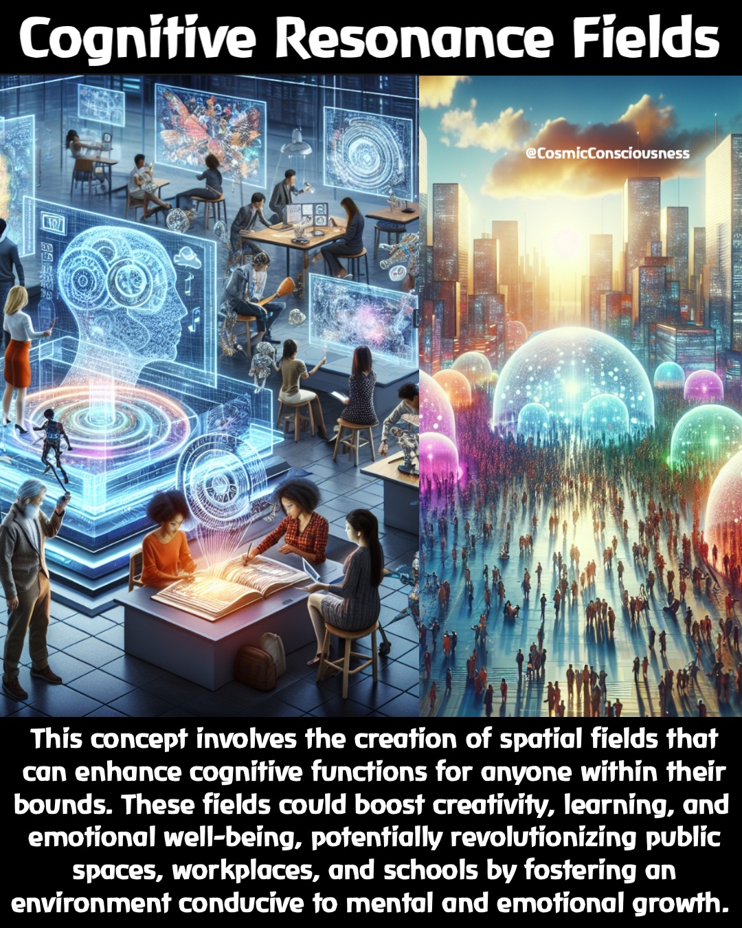 This Concept Involves The Creation Of Spatial Fields That Can Enhance Cognitive Functions For