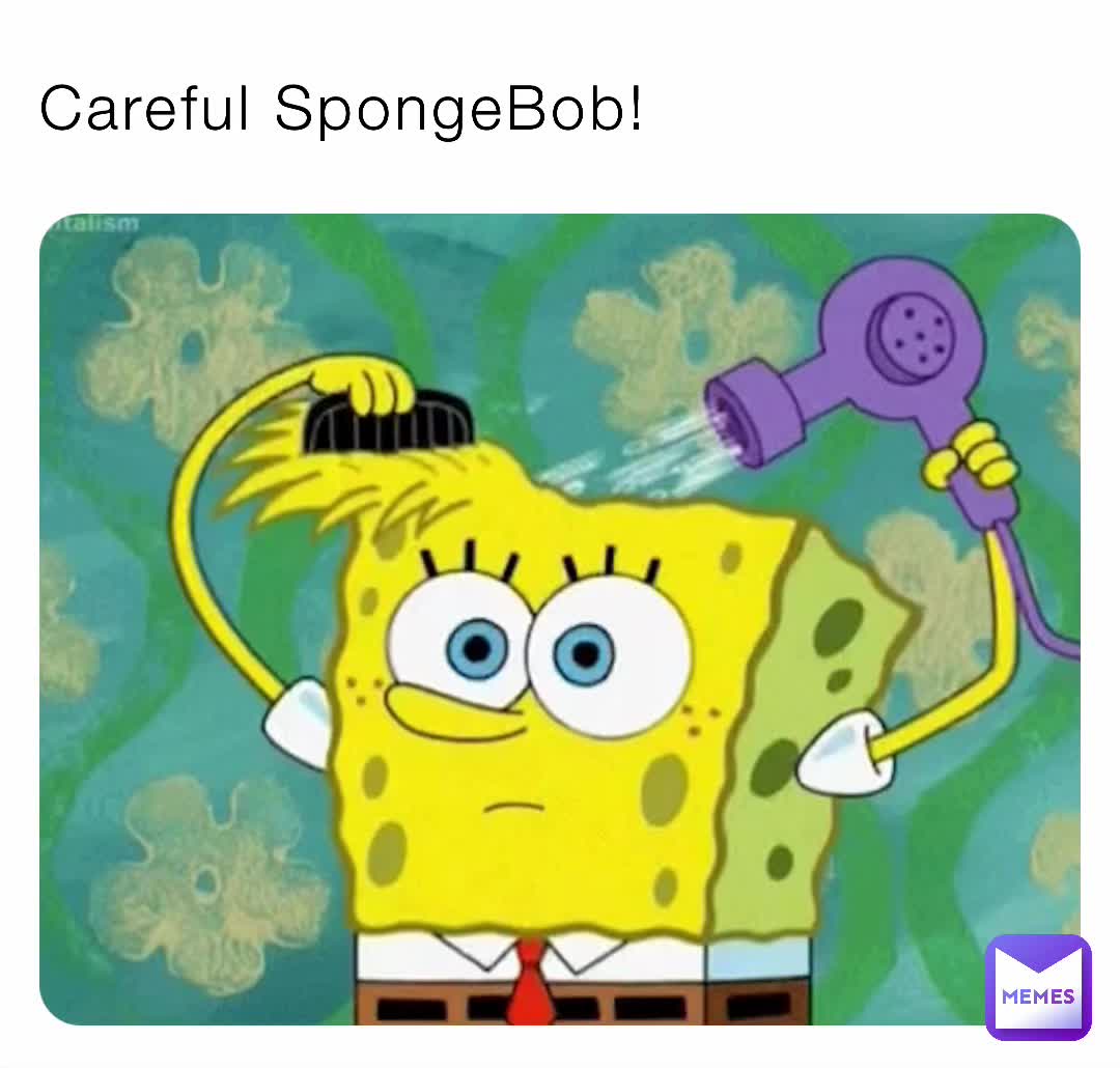 Careful SpongeBob! | @Riley_The_Cool | Memes