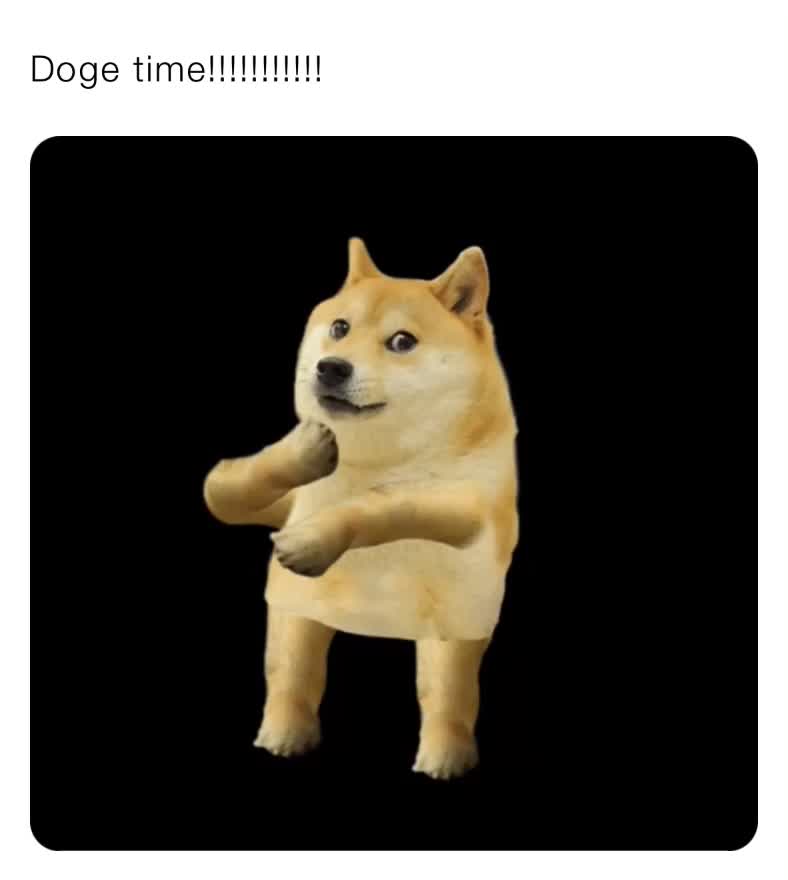 Doge time!!!!!!!!!!! | @hankypankylanky69 | Memes