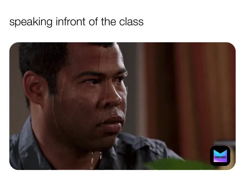 speaking infront of the class | @DaMemers_ | Memes