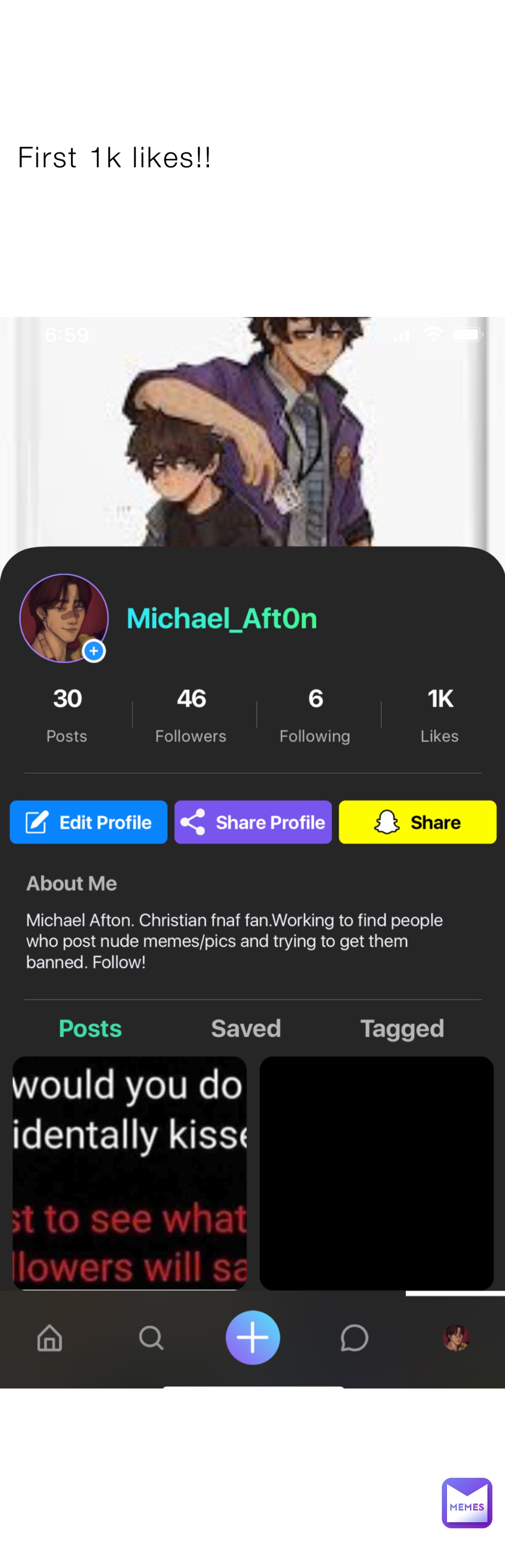 First 1k likes!! | @O5_1 | Memes