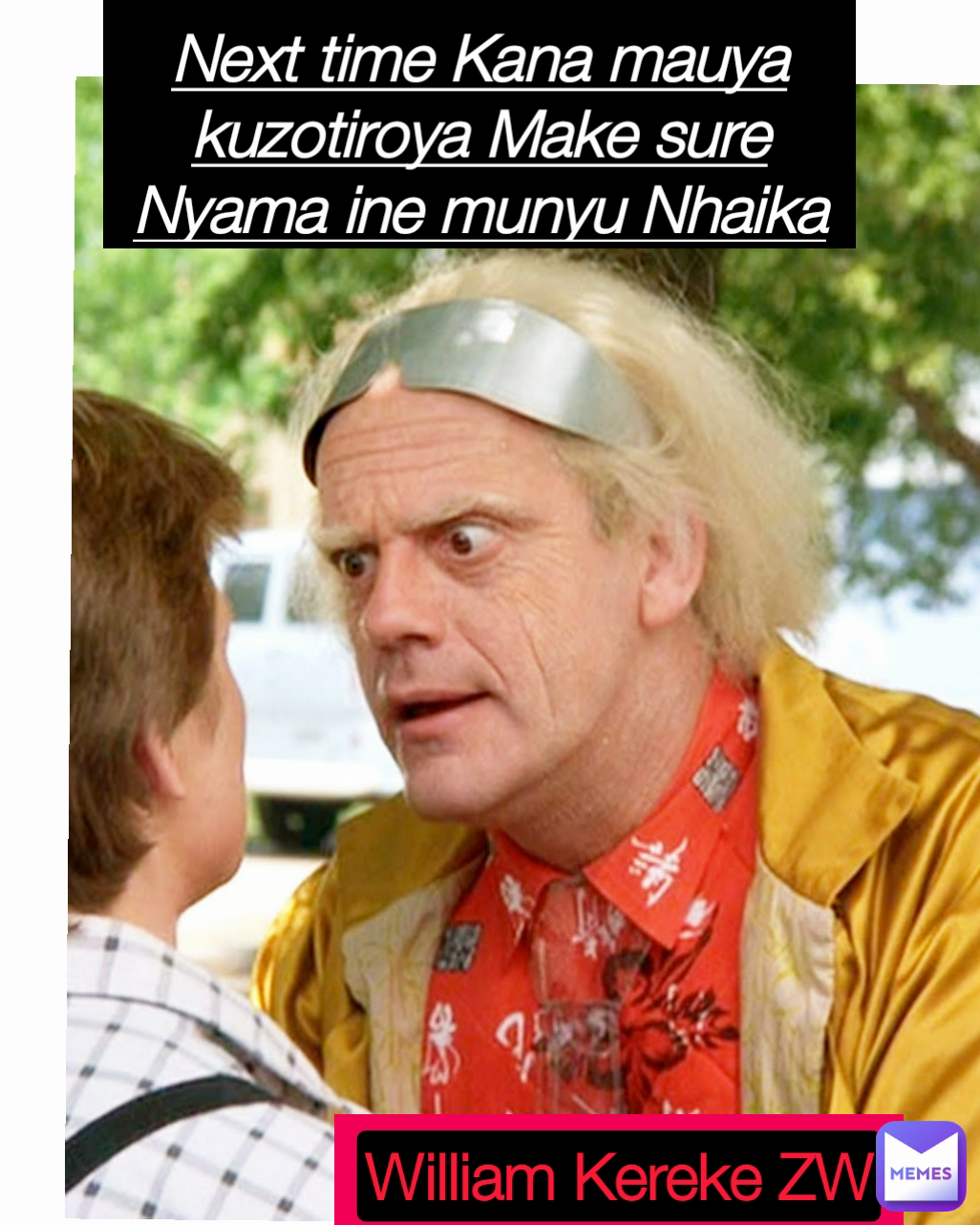 Next time Kana mauya kuzotiroya Make sure Nyama ine munyu Nhaika😁 ...
