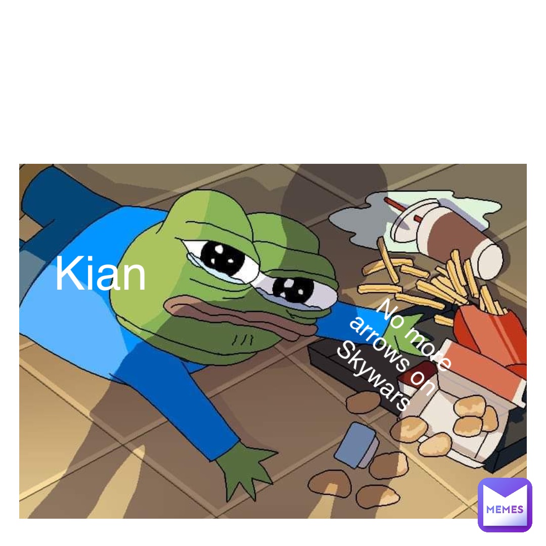 Kian No more arrows on Skywars | @LightningDash58 | Memes