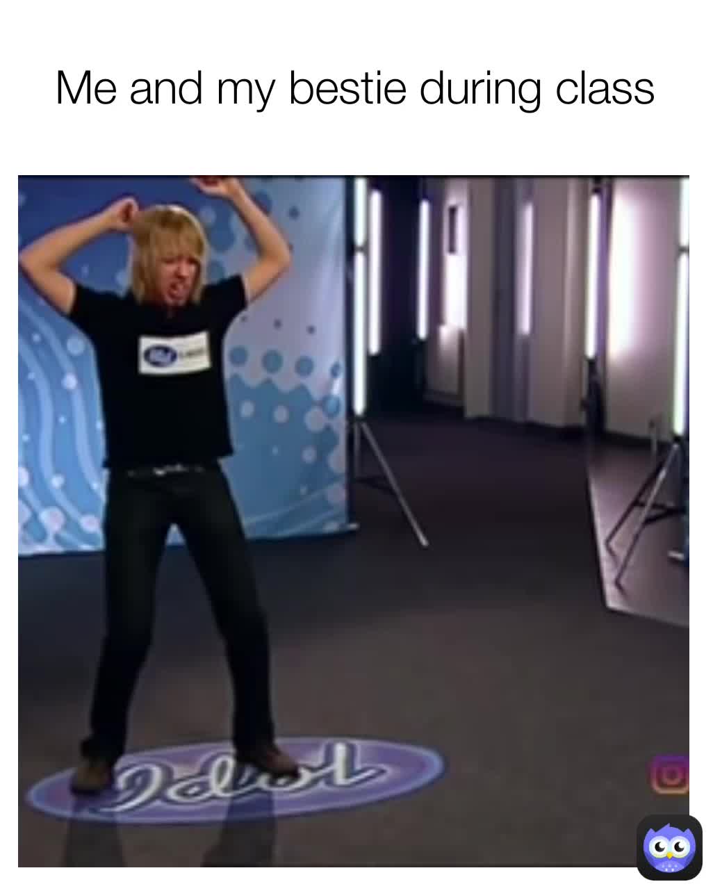 Me and my bestie during class | @Nikouwu | Memes