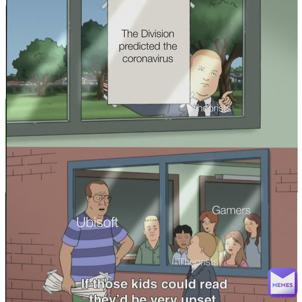 Theorists The Division predicted the coronavirus Gamers Theorists ...