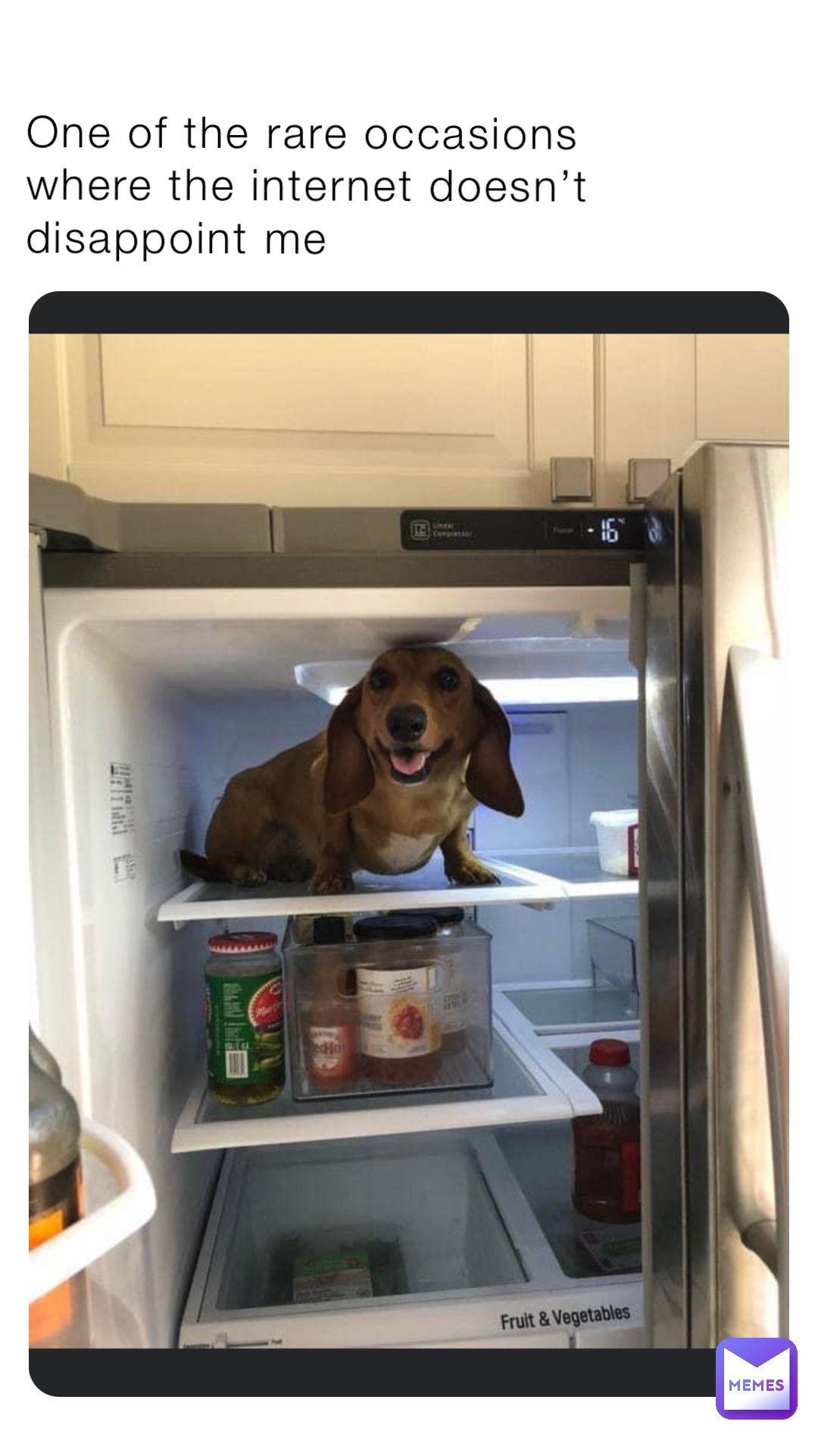 One of the rare occasions where the internet doesn’t disappoint me ...