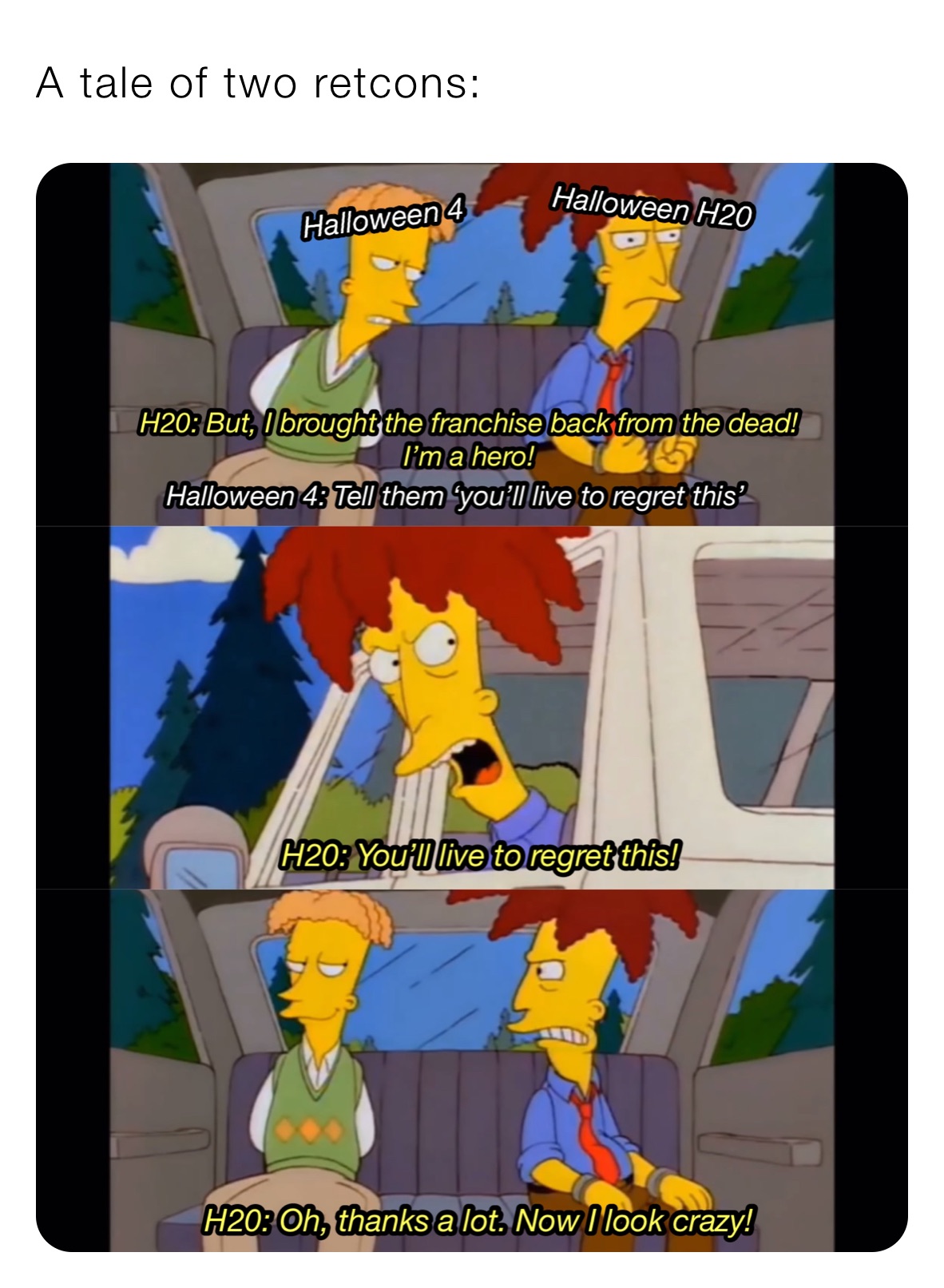 A tale of two retcons: | @mrmeo21395 | Memes