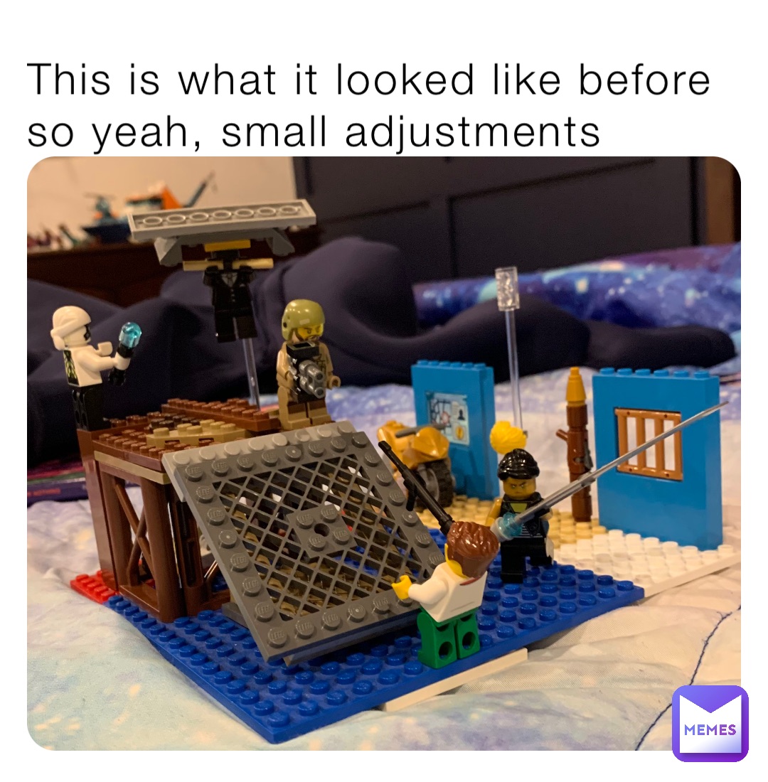 This is what it looked like before so yeah, small adjustments | @DashyX ...