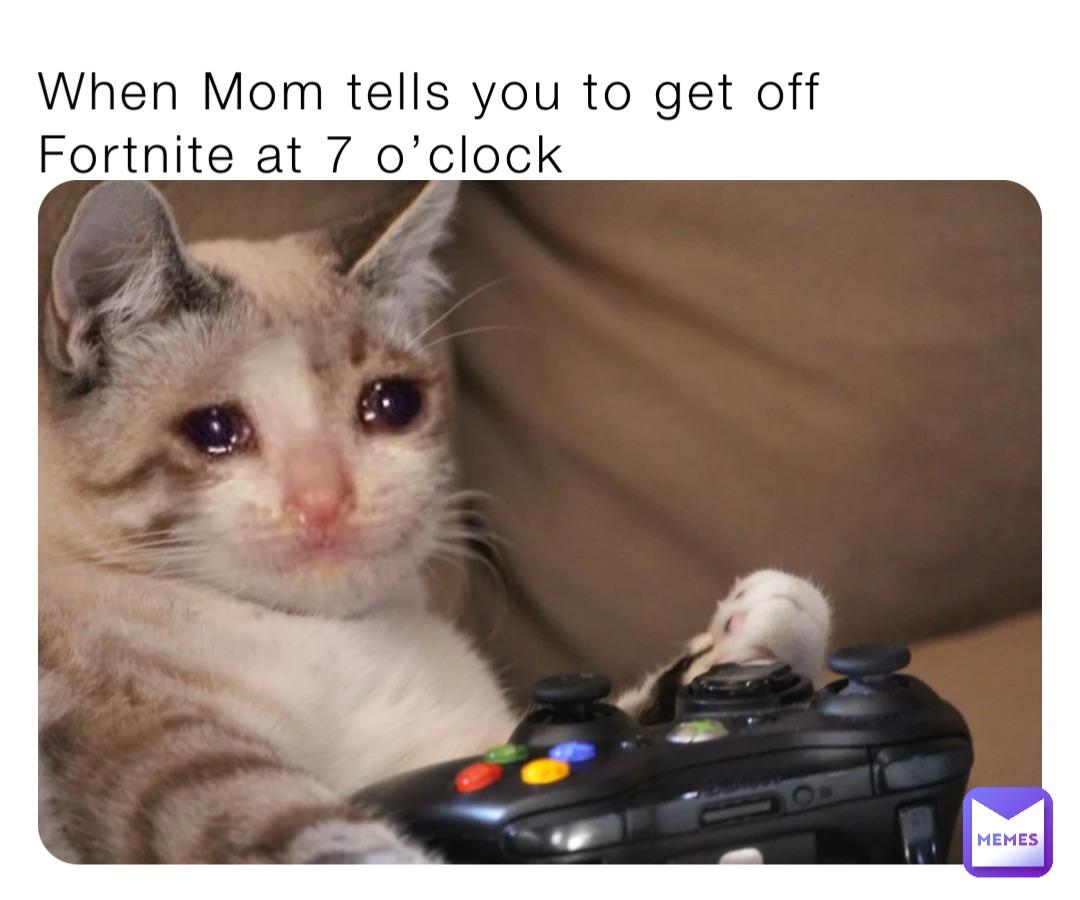 When Mom tells you to get off Fortnite at 7 o’clock | @DJ_everleigh_moe ...