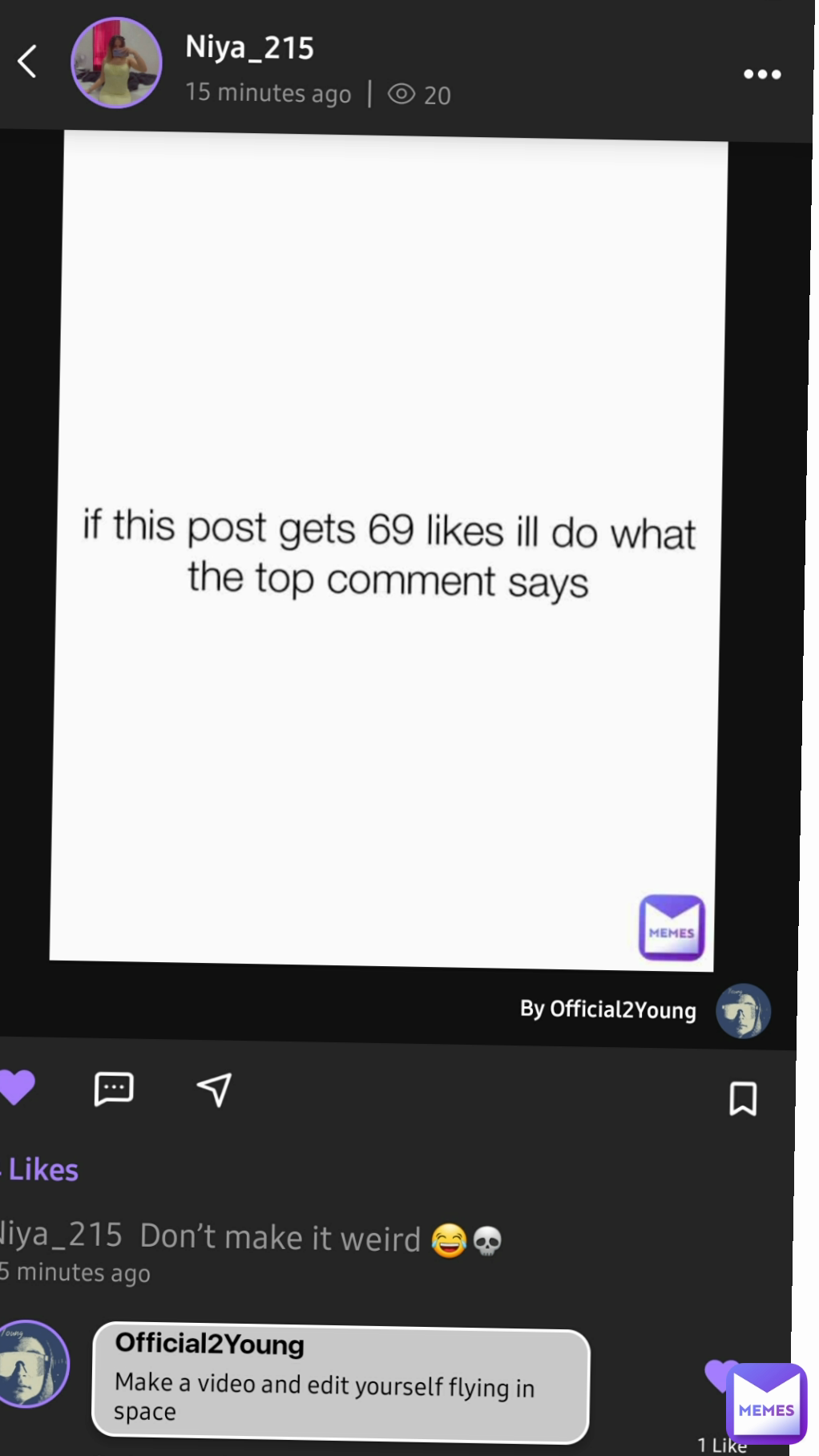 new spotify pfp? | @Official2Young | Memes