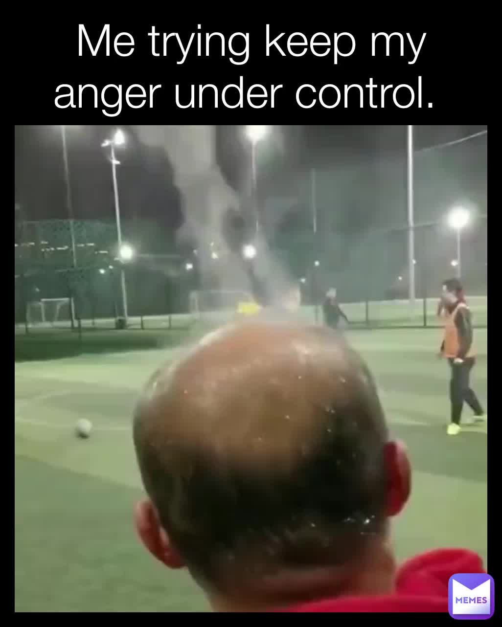 Me trying keep my anger under control. | @latrell_meme_jesus | Memes