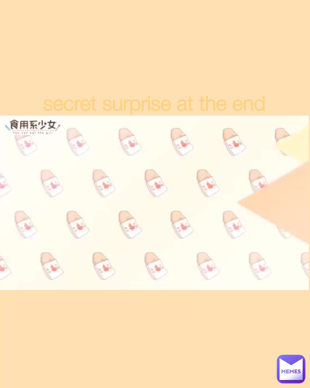 secret surprise at the end | @wockkyslushh | Memes