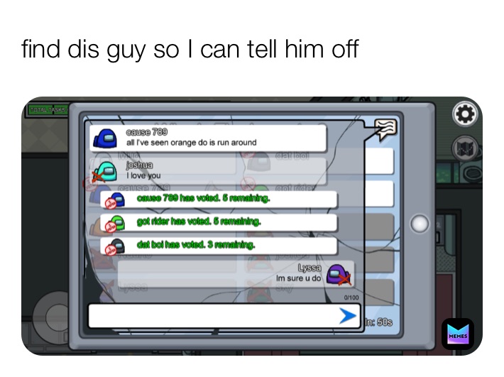 find dis guy so I can tell him off | @Retard_weeb | Memes