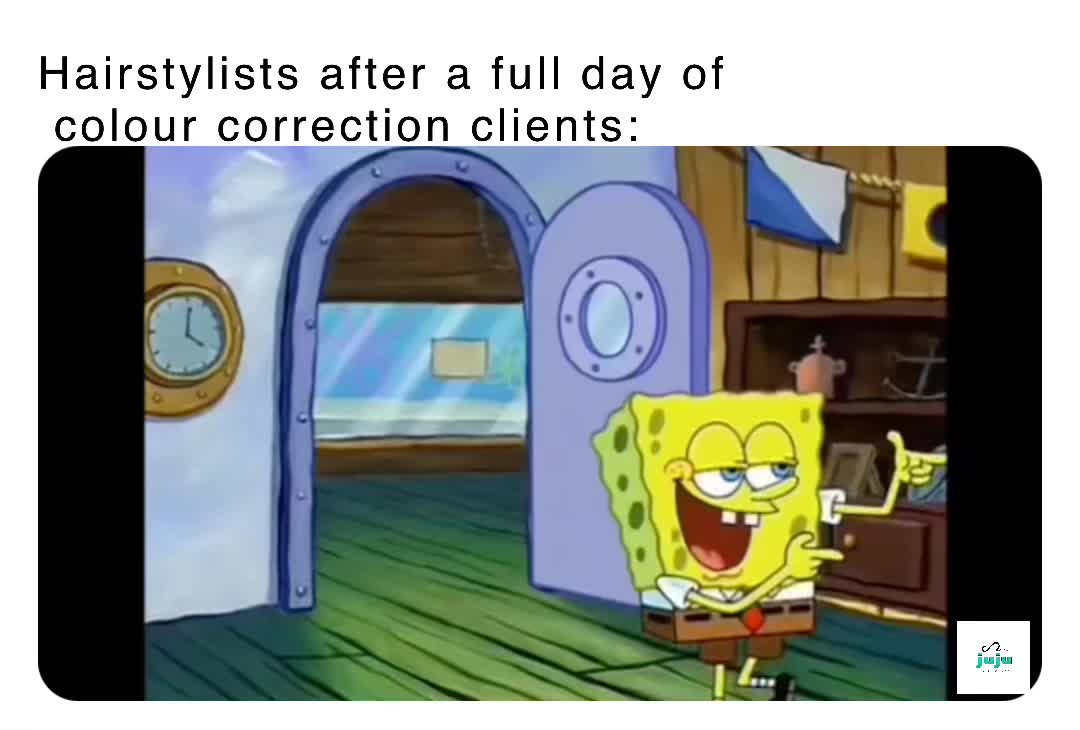 Hairstylists after a full day of colour correction clients ...