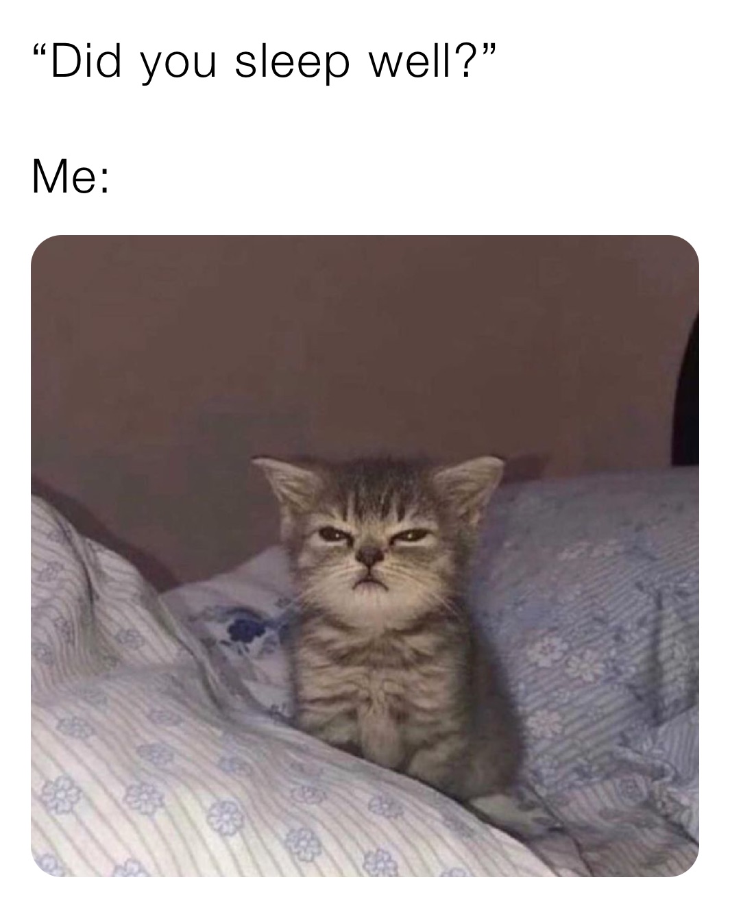  Did You Sleep Well Me Slasherfan27 Memes
