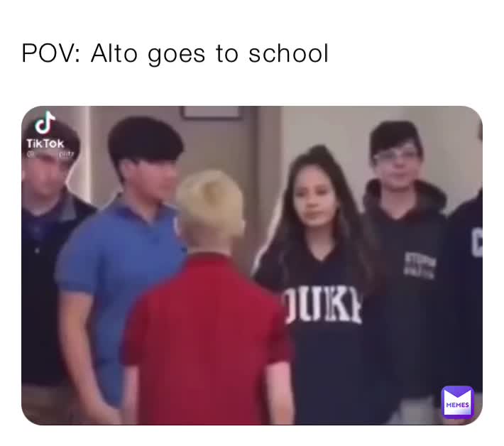 POV: Alto goes to school | @frvizer | Memes