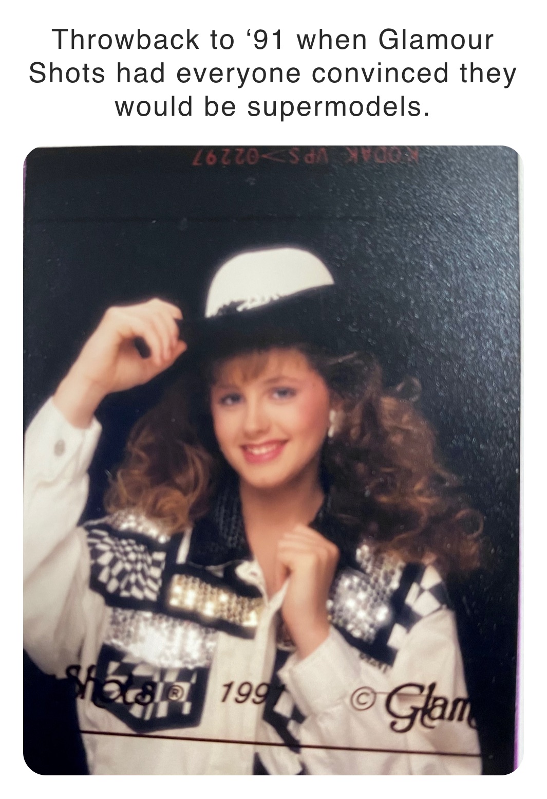 Throwback to ‘91 when Glamour Shots had everyone convinced they would ...
