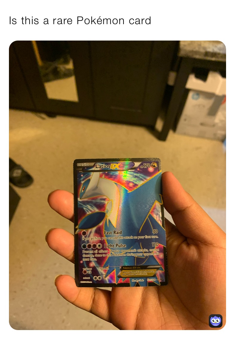 Is this a rare Pokémon card | @Deku_king | Memes