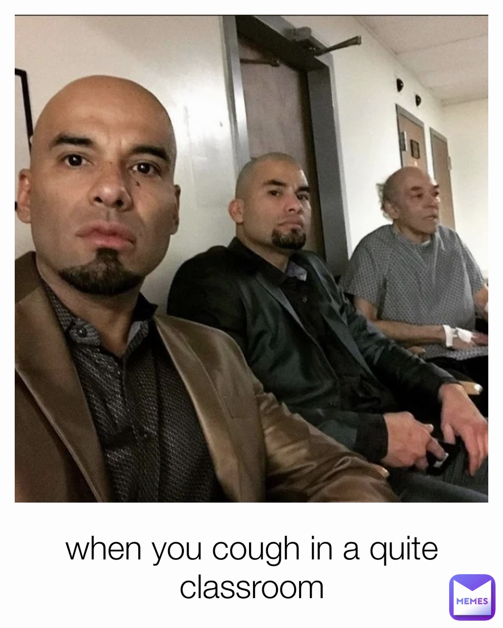 when you cough in a quite classroom | @officialbrownie | Memes