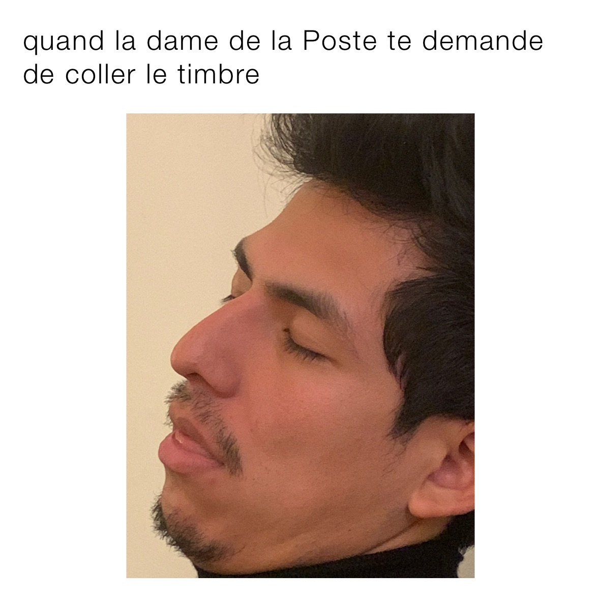 quand la dame de la Poste te demande de coller le timbre | @sara_akd ...